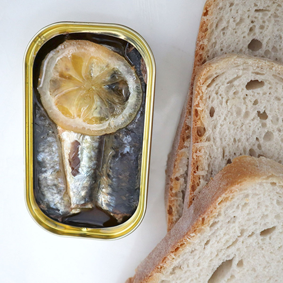 Sardiner med olivenolie og citron - Papa Anzóis | Adelino - Smagen af ...